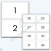 Number Cards 1-100 | 3 Sizes Included!!