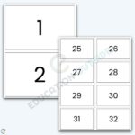 Number Cards 1-100 | 3 Sizes Included!!