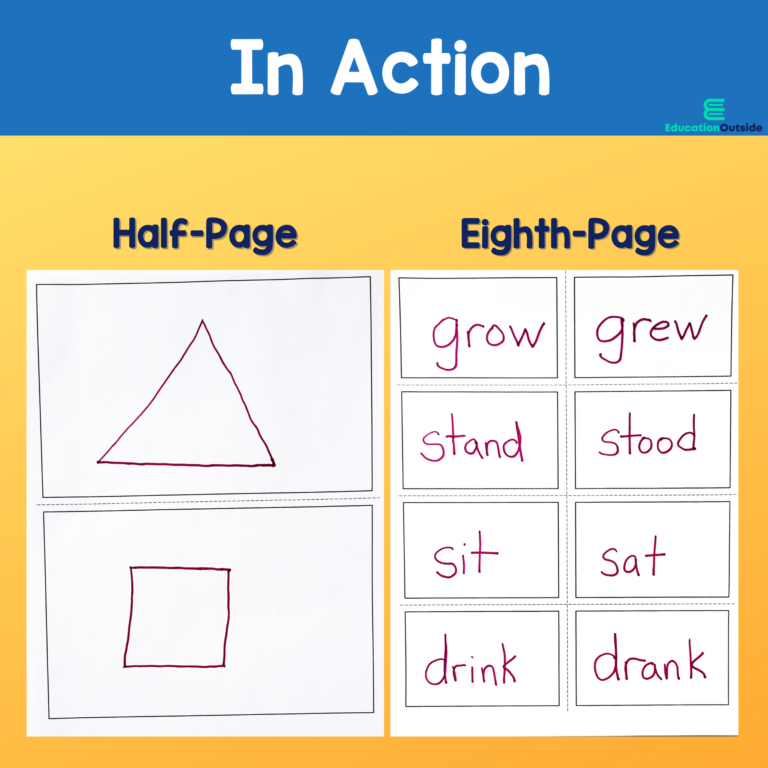 FREE Printable Blank Flash Cards - No Prep!