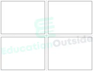 FREE Printable Blank Flash Cards - No Prep!