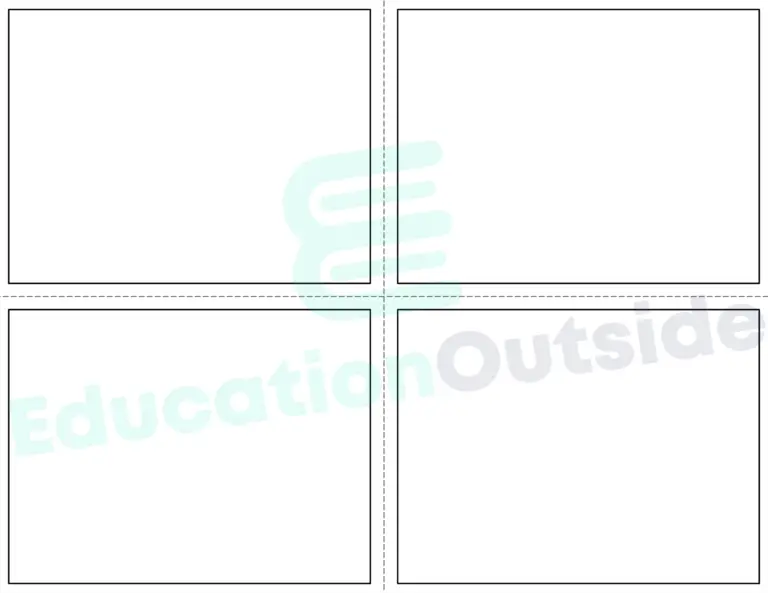 FREE Printable Blank Flash Cards - No Prep!
