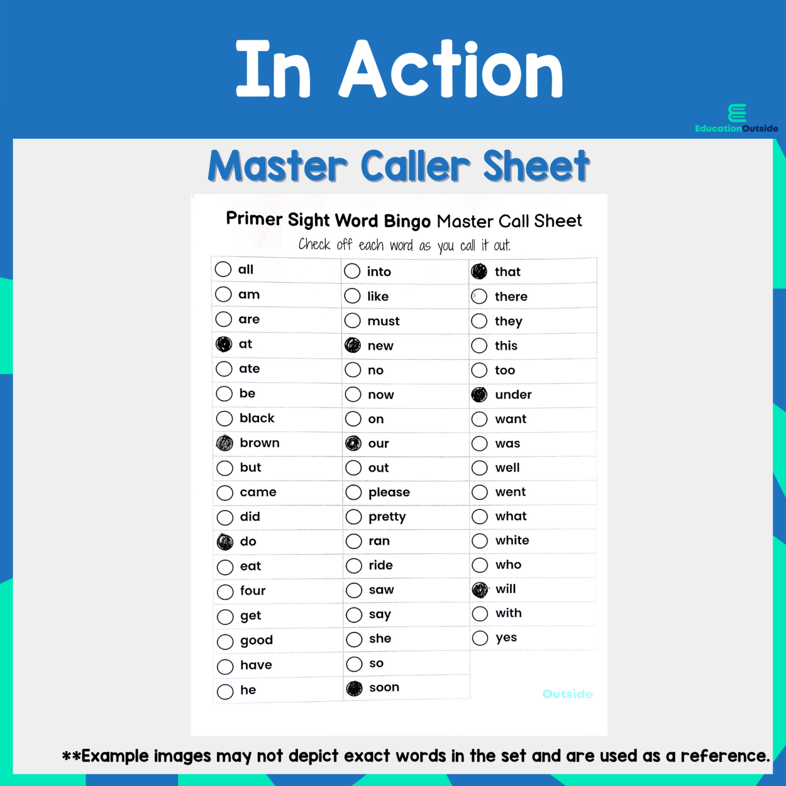 Short Vowel Bingo - 8 and 24 Square Grids Included!