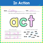 Short a Coloring Worksheets - 146 Worksheets Included!