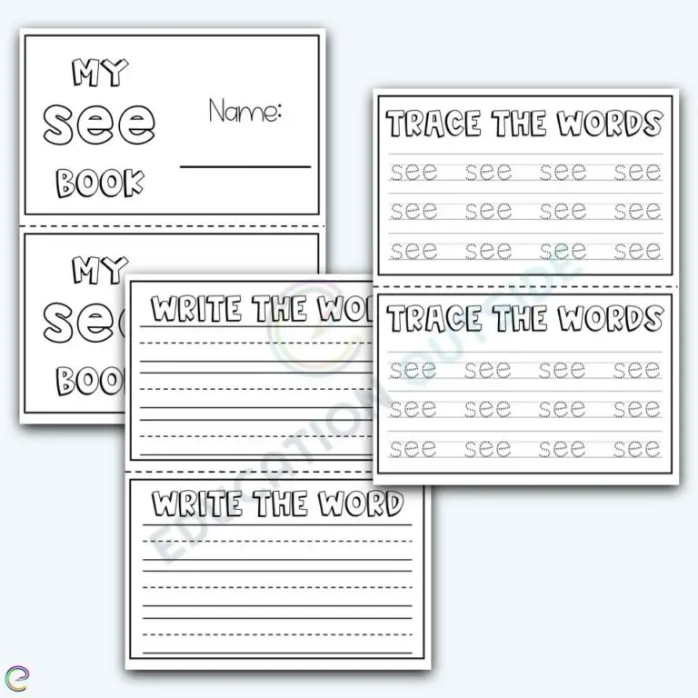 see Sight Word Worksheets & Activities [Free Printables]