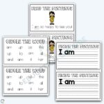 am Sight Word Mini Book