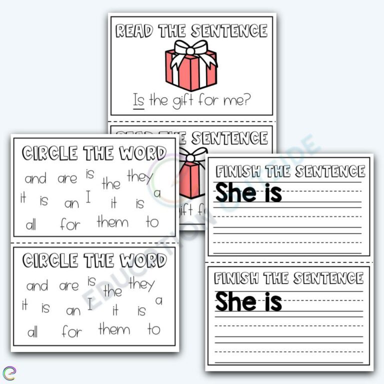 is Sight Word Mini Book