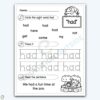 had Sight Word Find, Trace, and Read Activity Page