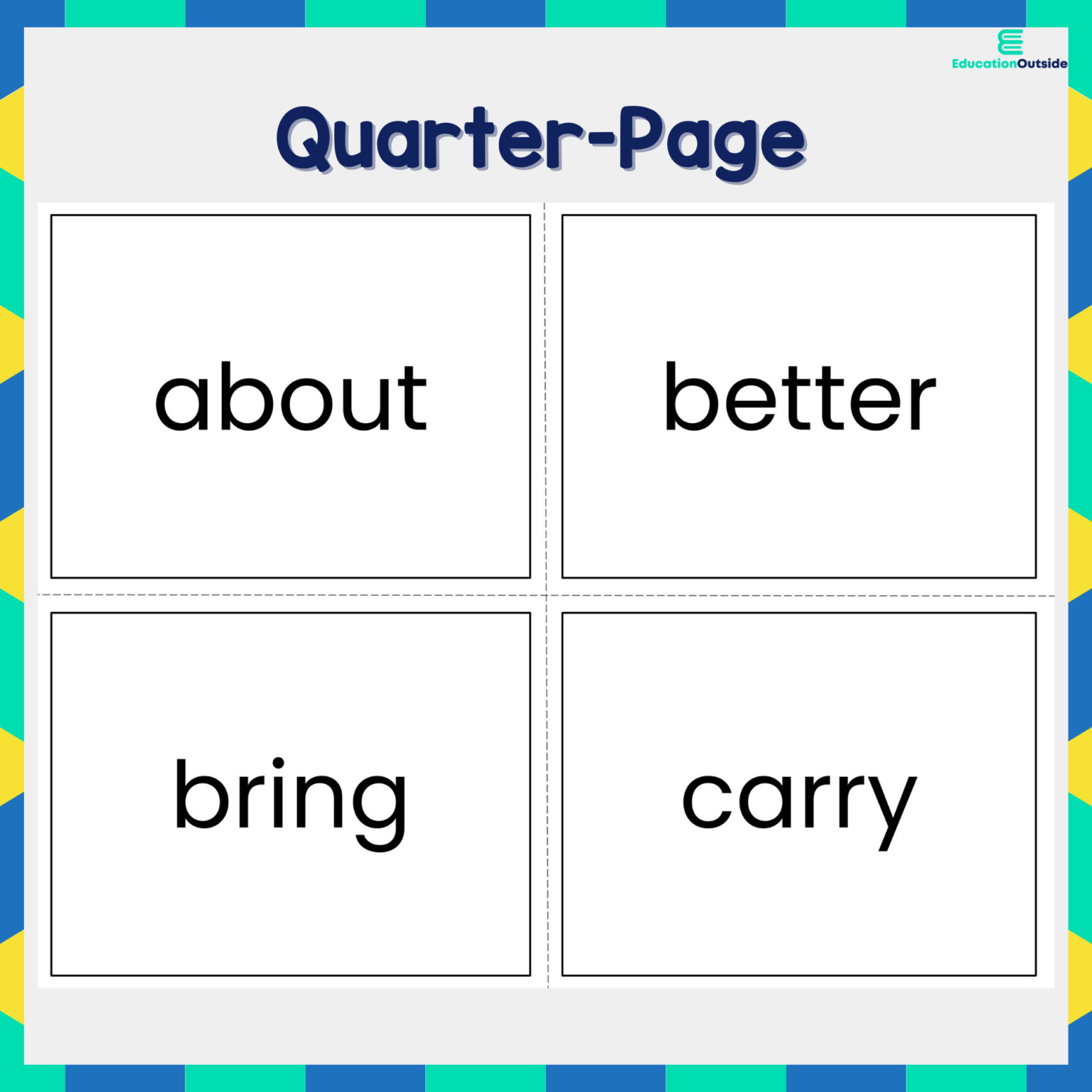 Sight Words Flashcards MEGA Packet - Pre-Primer to 3rd Grade & Fry's 1000