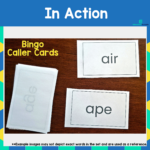 Vowel Team Bingo - 8 and 24 Square Grids Included!