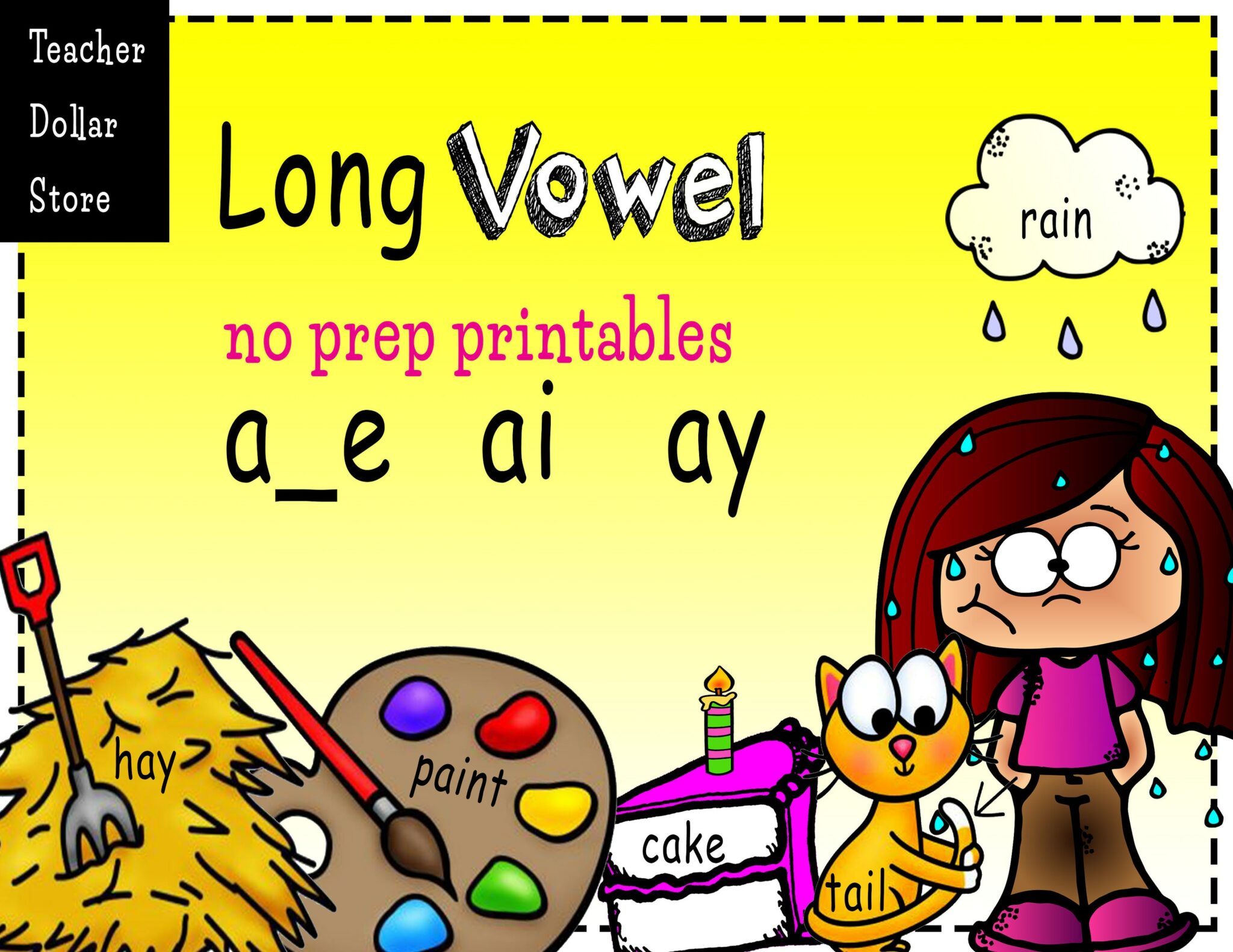 Top 5 Long a Worksheets - No Prep Options for 2023 - Education Outside