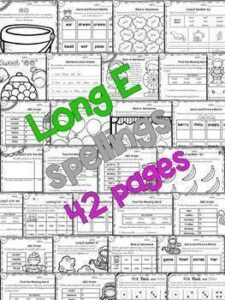 10 Long Vowel Sounds Worksheets - Printable Practice for Kids in 2022 ...