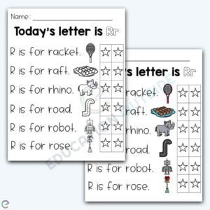 10 Interactive and Fun Letter R Worksheets - Activities for Kids (2023 ...