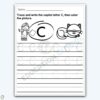 Capital Letter C - Tracing Worksheet - 3 Pack