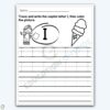 Capital Letter I - Tracing Worksheet - 3 Pack