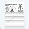 Capital Letter S - Tracing Worksheet - 3 Pack