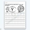 Capital Letter Y - Tracing Worksheet - 3 Pack
