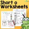 5 Fast and Fabulous Short o Worksheets - No Prep Options (2023 ...