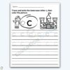 Lowercase Letter c - Tracing Worksheet - 3 Pack