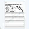 Lowercase Letter f - Tracing Worksheet - 3 Pack