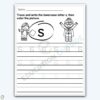 Lowercase Letter s - Tracing Worksheet - 3 Pack