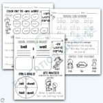 Short Vowel Word Family Worksheets Bundle - 50 Worksheets Included!