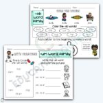 Short Vowel Word Family Worksheets Bundle - 50 Worksheets Included!