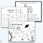 in Sight Word Worksheets - 15 Worksheets Included