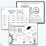 like Sight Word Worksheets - 15 Worksheets Included