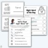 all Sight Word Worksheets - 15 Worksheets Included