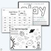 play Sight Word Worksheets - 15 Worksheets Included