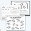 said Sight Word Worksheets - 14 Worksheets Included