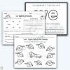 we Sight Word Worksheets - 14 Worksheets Included