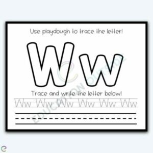 11 Wonderful Letter W Worksheets - Interactive Letter Practice (2023 ...
