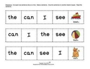 10 No Prep Sight Words Sentences Worksheets- Engaging Practice For 2023 ...
