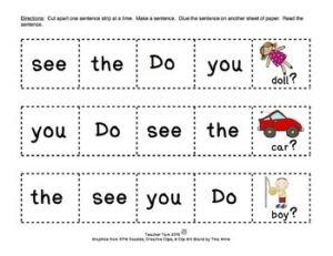 10 No Prep Sight Words Sentences Worksheets- Engaging Practice For 2023 ...