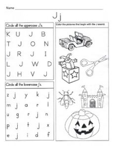 9 Engaging Letter J Worksheets - For Reading Success (2022) - Education ...