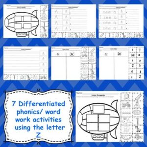 9 Super Engaging Letter Z Worksheets - Teaching Tools (2023 ...