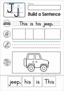 9 Engaging Letter J Worksheets - For Reading Success (2022) - Education ...