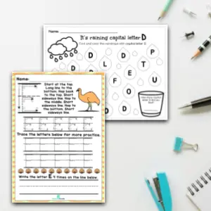 Alphabet Letters A-Z Uppercase Worksheets - 494 Worksheets!