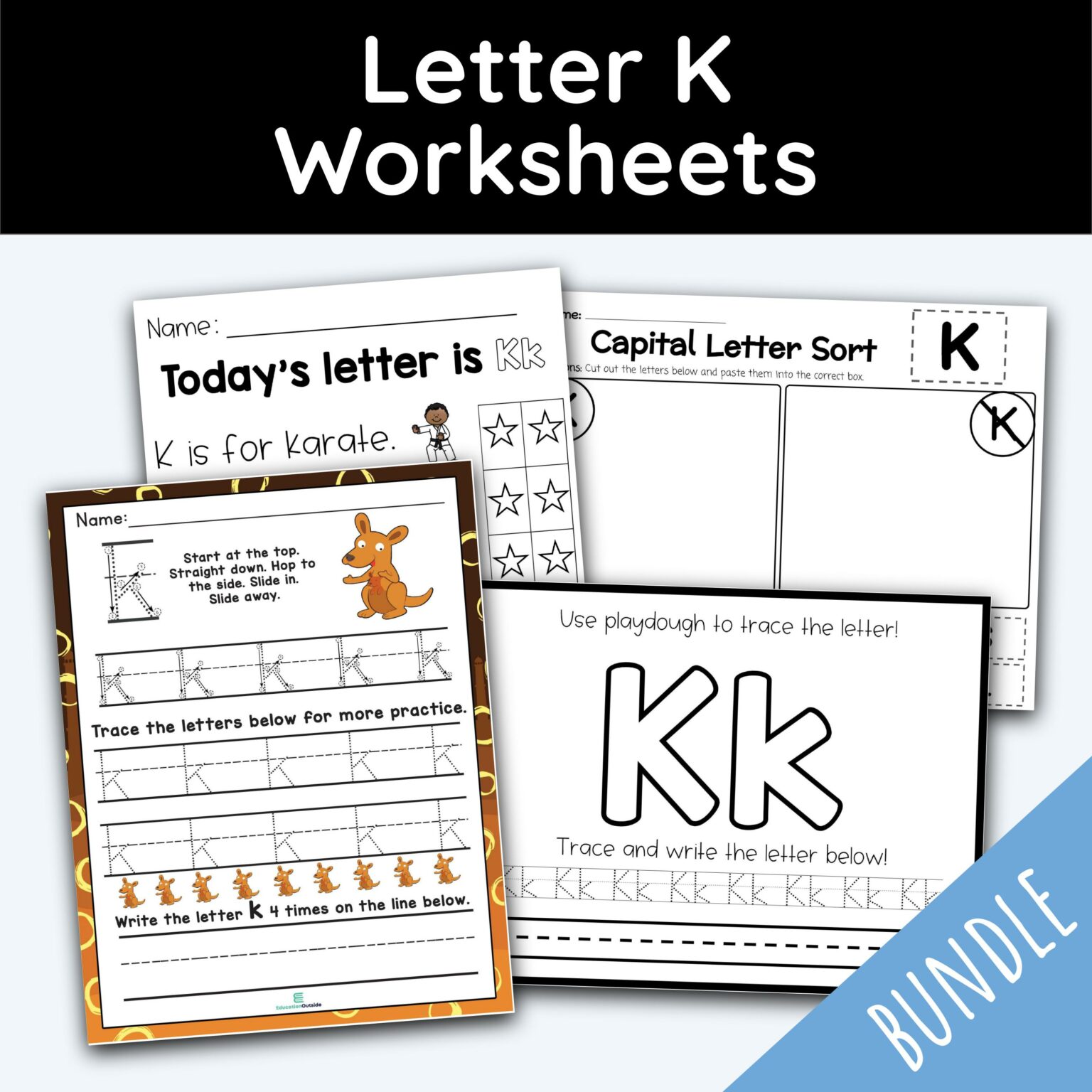 Letter K Worksheets - 42 Worksheets!