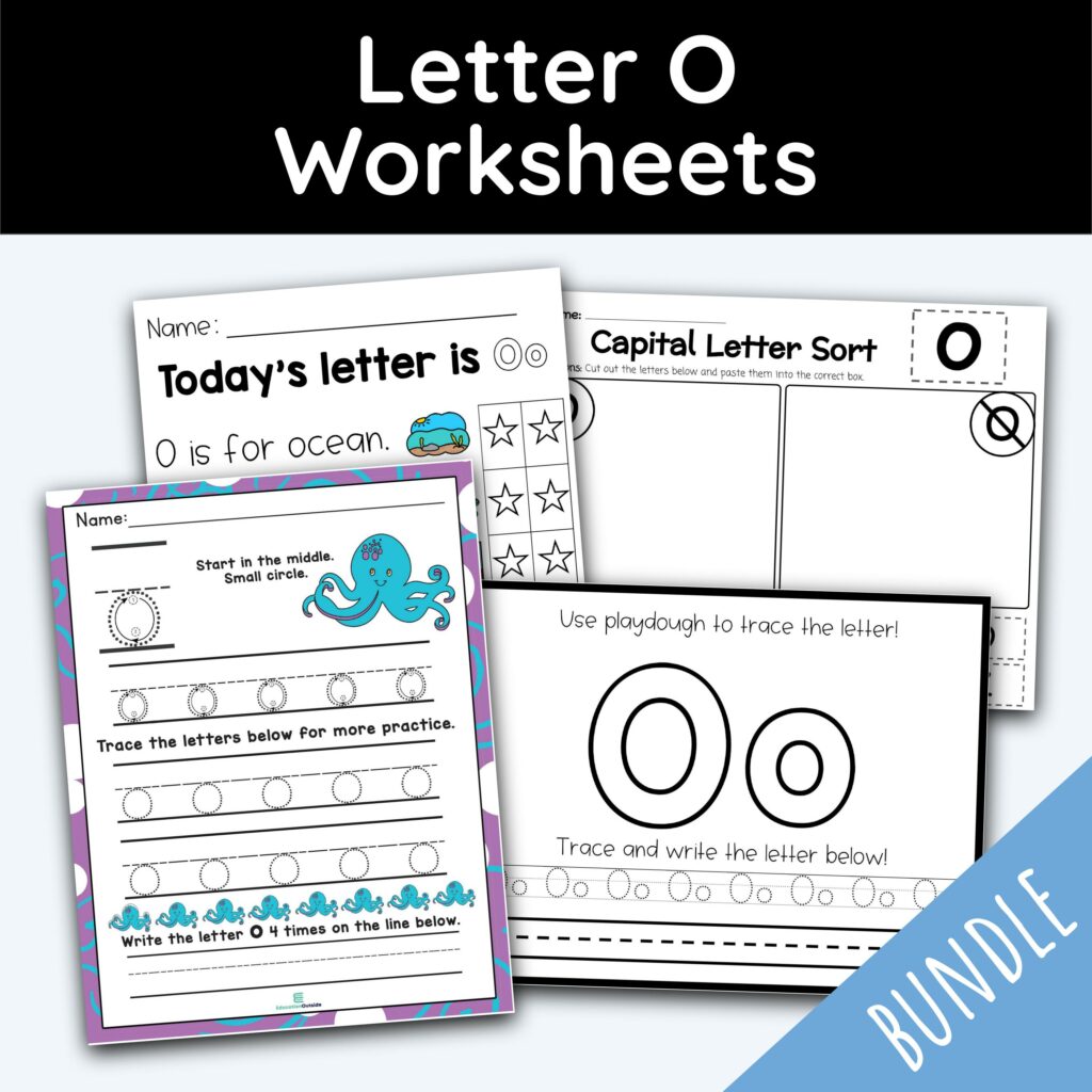 Letter O Worksheets - 42 Worksheets!