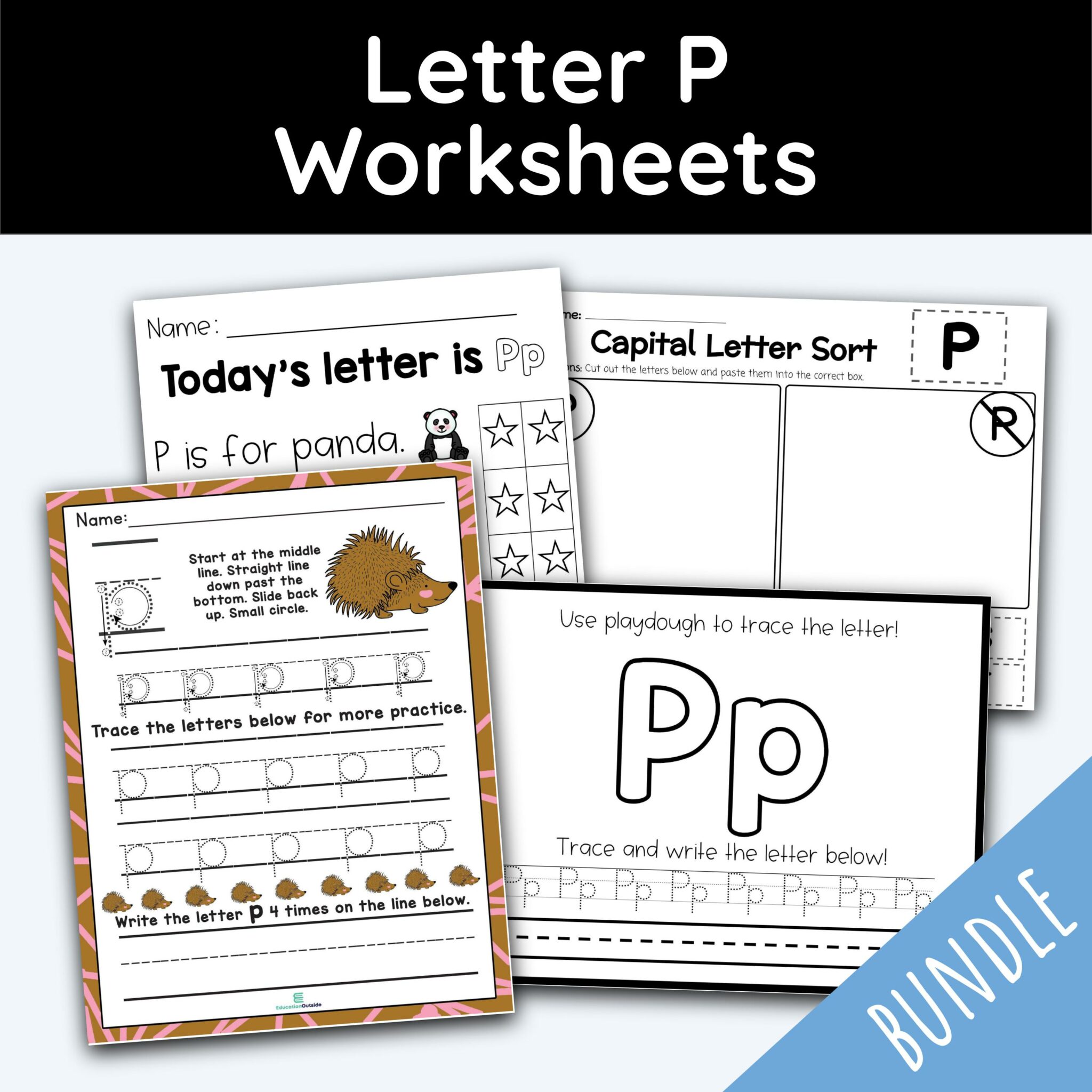 Letter P Worksheets - 42 Worksheets!
