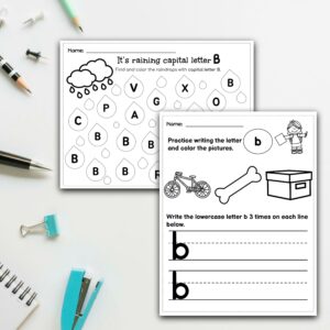 Letter B Worksheets - 42 Worksheets!