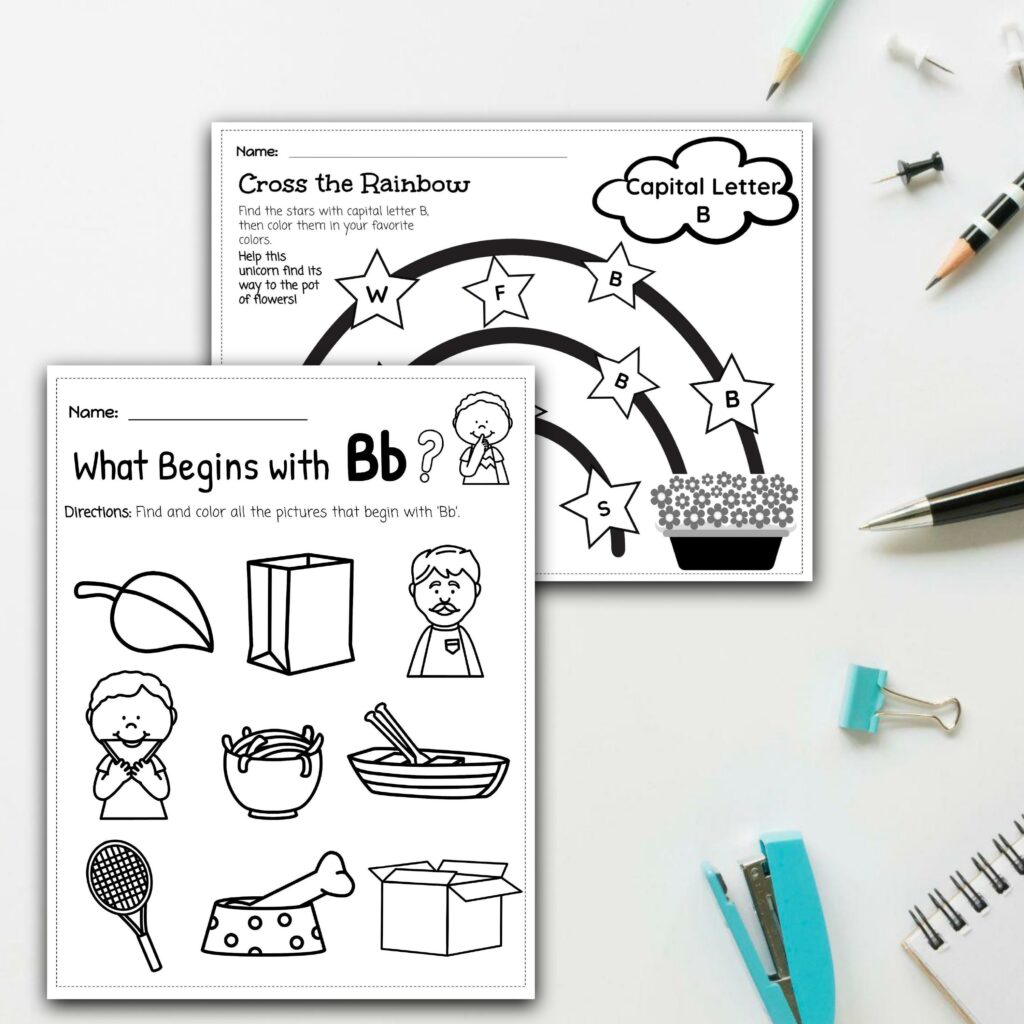 Letter B Worksheets - 42 Worksheets!
