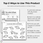 Letter B Worksheets - 42 Worksheets!