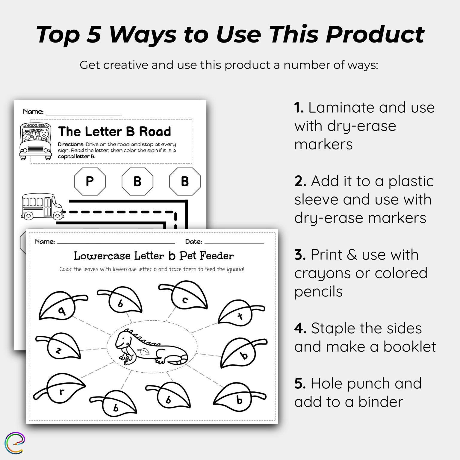 Letter B Worksheets - 42 Worksheets!