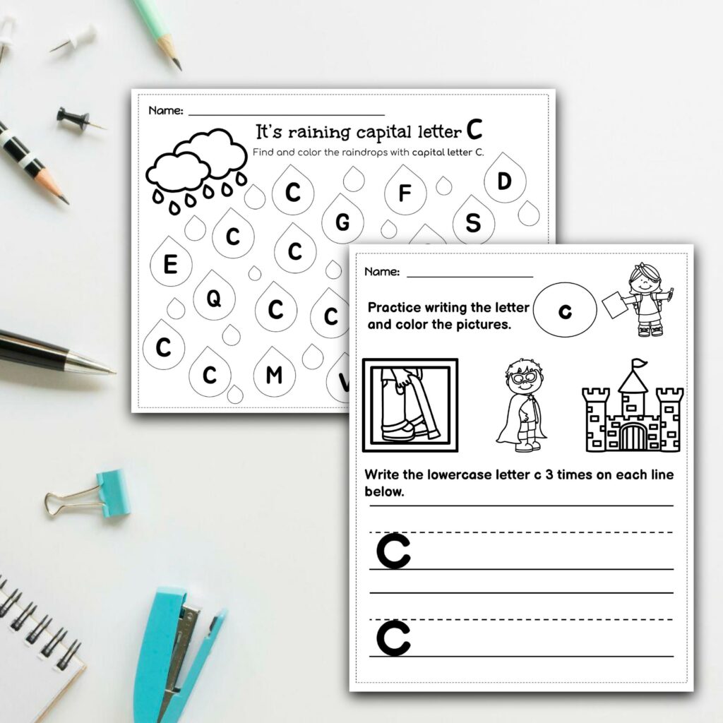 Letter C Worksheets - 42 Worksheets!