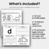 Letter D Worksheets - 42 Worksheets!