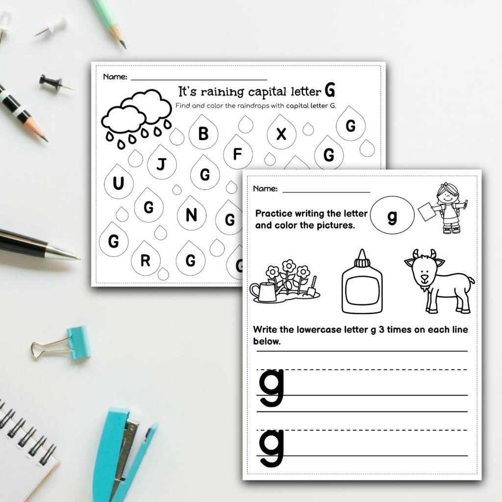 Letter G Worksheets - 42 Worksheets!