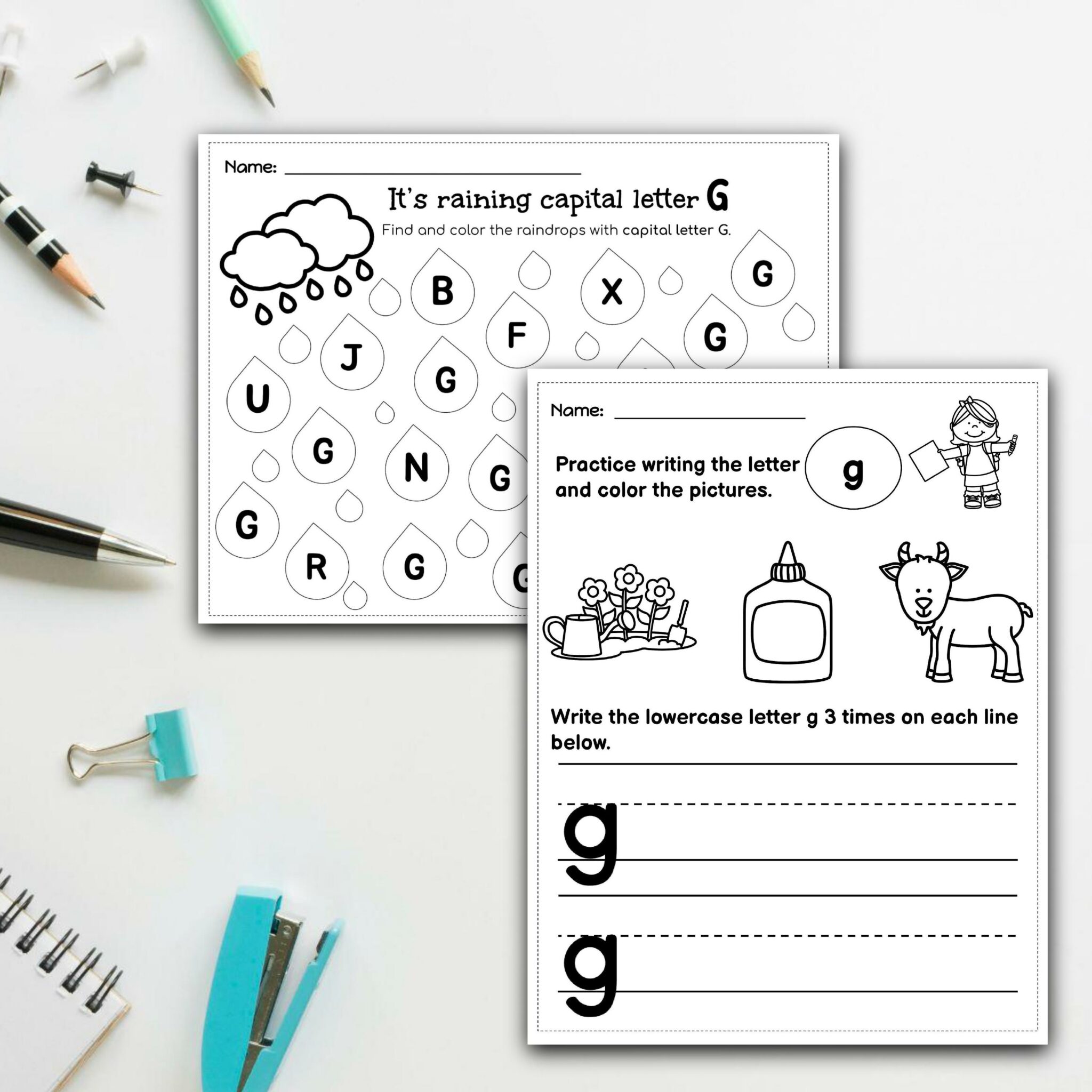 Letter G Worksheets - 42 Worksheets!